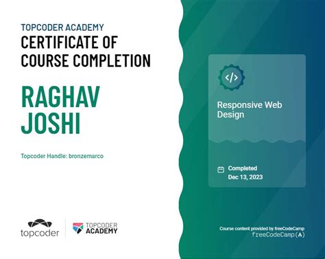 Raghav Joshi On Linkedin I Had Started The Topcoder Course Web
