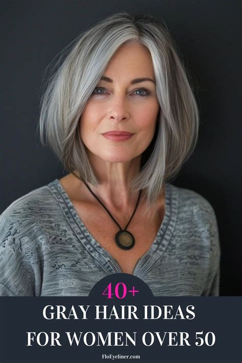 Gray Hair Ideas For Women Over Grey Hair Inspiration Grey Hair Color Silver Grey Hair