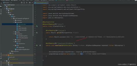 软件开发常用之springboot文件上传和下载功能（上） Filename ，利用hutool提供的依赖，拿到当前目录的路径，system