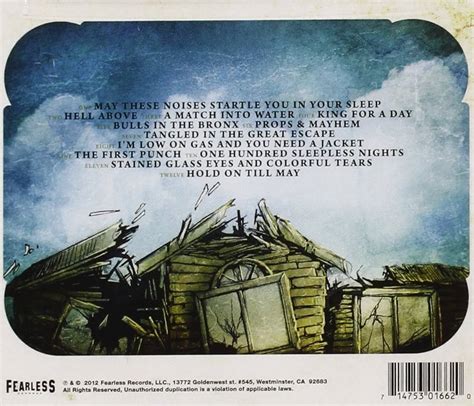 Pierce The Veil Collide With The Sky Album Cover Pierce The Veil