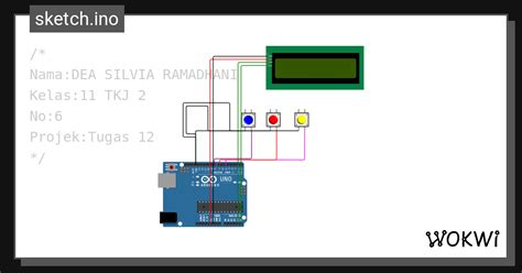 Dea Silvia Tugas 12 Wokwi Esp32 Stm32 Arduino Simulator Dea Silvia Tugas 12 Wokwi Esp32 Stm32 Arduino Simulator