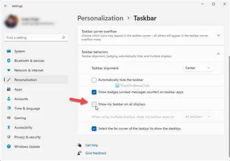 How To Disable Windows Taskbar On The Second Display