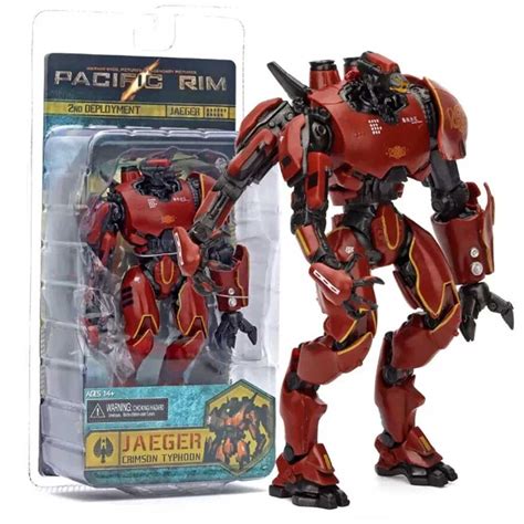 Neca Pacific Rim Jaeger Crimson Typhoon 7 Action Figure Robot