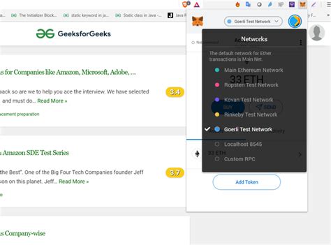 introduction of ethereum testnets geeksforgeeks