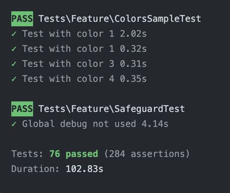 Adding colors to PEST on Github actions César Méndez