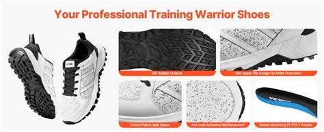 Vevor Mens Cross Training Shoes Cross Training Shoes M Width Sneakers