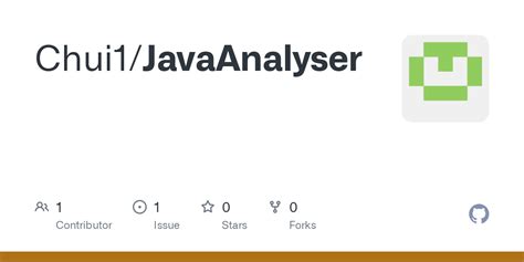 Github Chui1javaanalyser