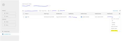 Show History And Restore Backup Tab Is Greyed Out In Revit