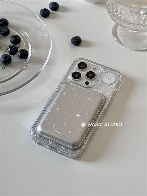 앤틱케이스 맥세이프카드지갑세트💛 실버 반짝 맥세이프케이스 범퍼케이스 폰케이스 아이폰15프로케이스 15프로맥스 14프로맥스 13