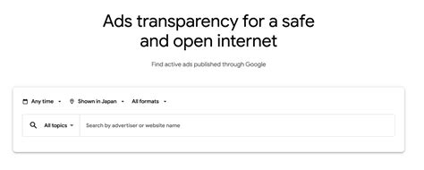 How To Use Google Ads Transparency Center For Competitive Research Two Spouts