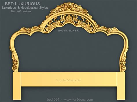 Bed 064 Stl 3d Model For Cnc 3d Stl Model For Cnc Stl Model