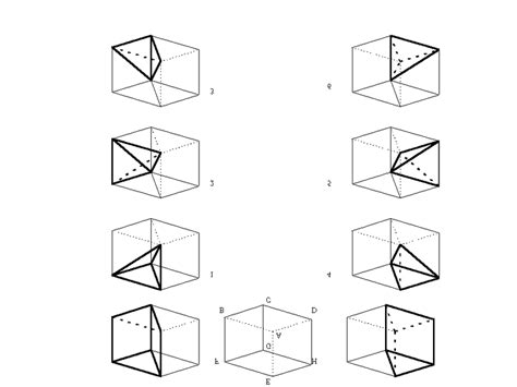 Decomposition Of A Hexahedron Into 6 Tetrahedra Download Scientific Diagram