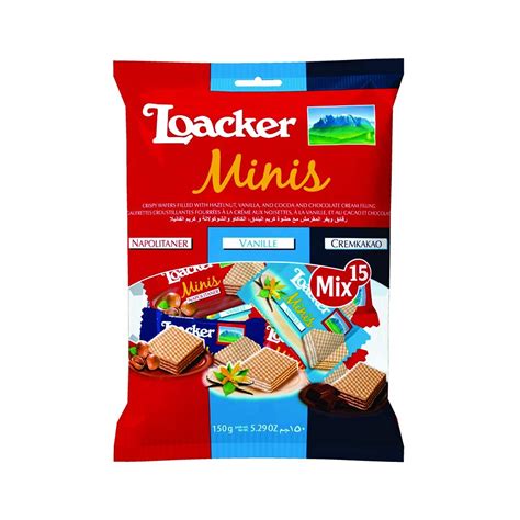 Loacker Classic Wafer Minis Mix 150g Italy From India Sab Daraz Lk