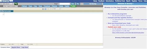 Four Free Online Java Compilers Learning JQuery