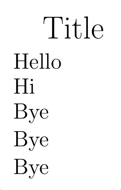 Make Tikz Nodes Look Like Text Lines TeX LaTeX Stack Exchange