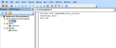 Membuat Userform Vba Powerpoint Yang Keren Untuk Presentasi Di Powerpoint