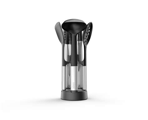 Joseph Joseph Elevate Fusion 5 Piece Utensil Set With Storage Stand