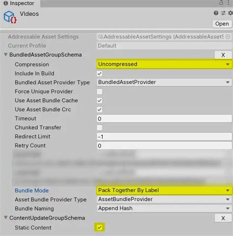 Unity Addressables Compression Benchmark Thegamedevguru