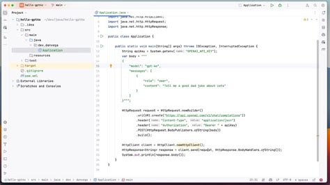getting started with open ai s gpt 4o in java