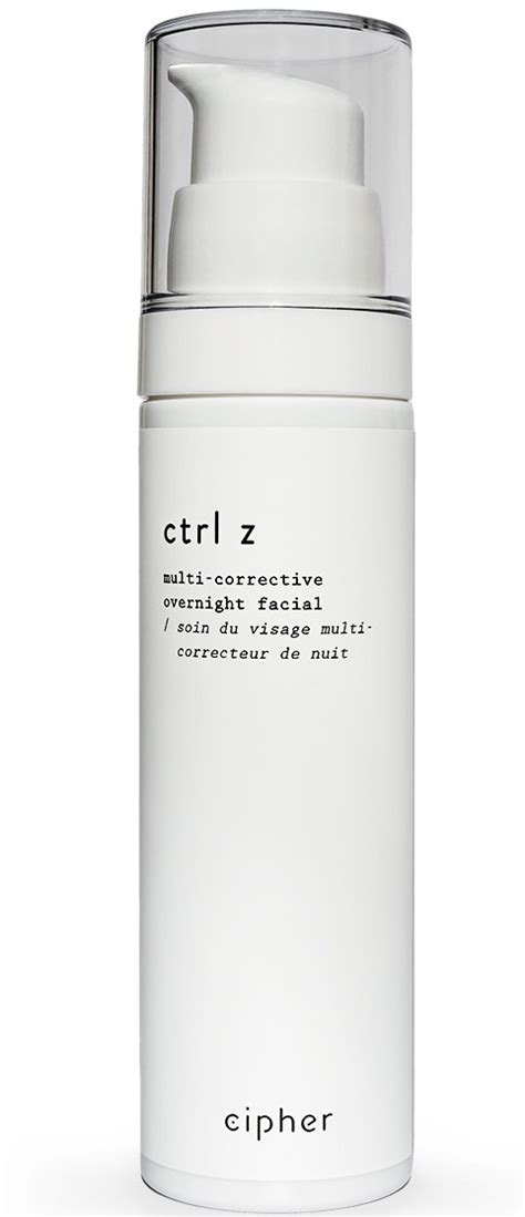 Cipher Multi Corrective Overnight Facial Ingredients Explained