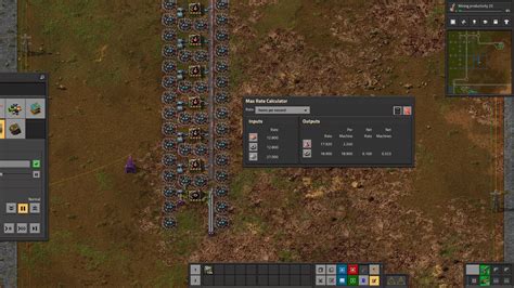 Output Sizing City Block Rfactorio