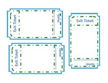 Exit Tickets Quick Formative Assessment For Any Subject By Mrs Bakers Class