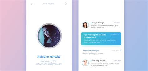 Figma Mobile Notifications Templates