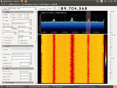 Ham On Ubuntu Z34pec Blog About Using Ubuntu For Ham Operations How To Install Sdr Sharp On