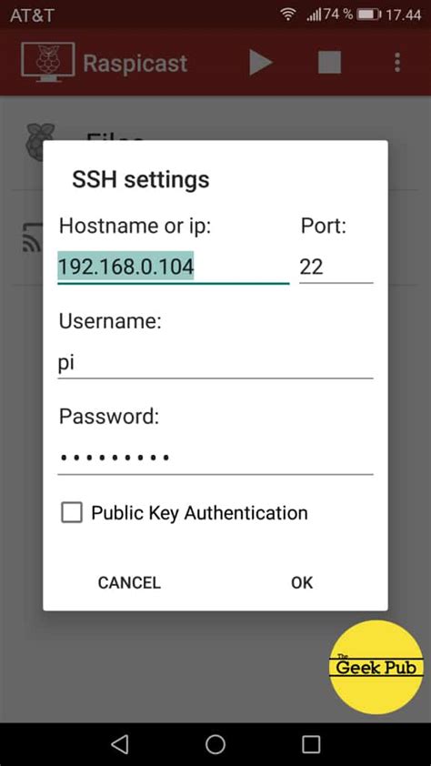 Setup A Raspberry Pi Chromecast Alternative The Geek Pub