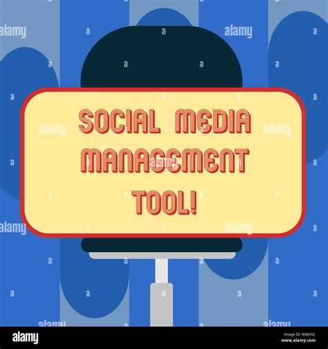 Handwriting Text Social Media Management Tool Concept Meaning Application For Analysisage Your
