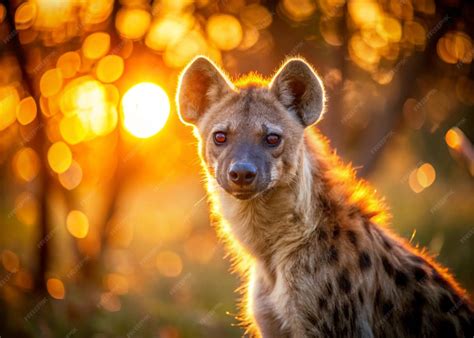 Wildlife Photography Of A Walking African Hyna In Its Natural Habitat