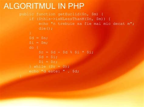 Algoritmul Lui Euclid Pptx