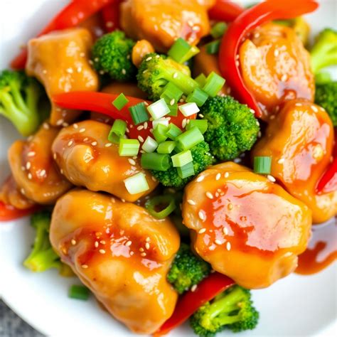 Ginger Honey Garlic Chicken Stir Fry Recipe Cookaifood