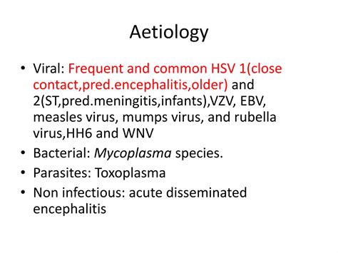 Enephalitis Ppt