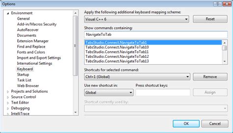 Visual Studio Is There A Way To Switch Tabs With CTRL NUMBER Instead Of CTRL TAB
