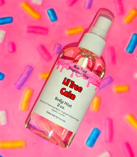 Lil Tree Cake Body Mist Body Splash Body Spray Fragrance Mist