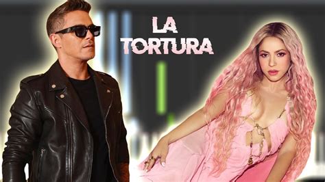 Shakira And Alejandro Sanz La Tortura Instrumental Piano Tutorial