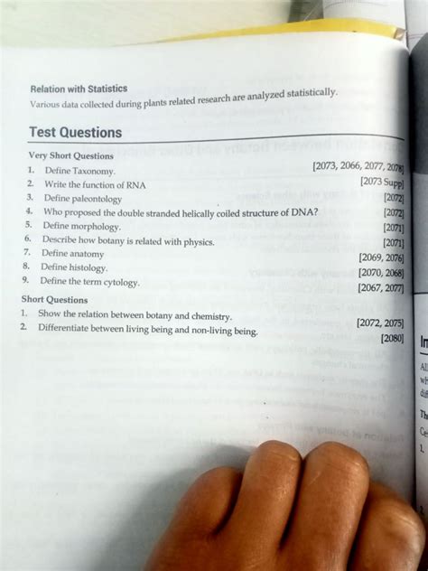 Relation With Statisticsvarious Data Collected During Plants Related Res