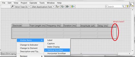 Solved No Vertical Scroll Bar In My Strict Type Def Ni Community