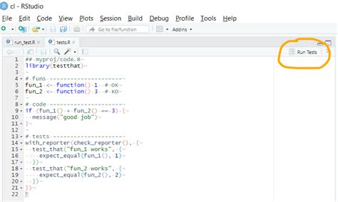 r run testthat s `test that`s within a script stack overflow