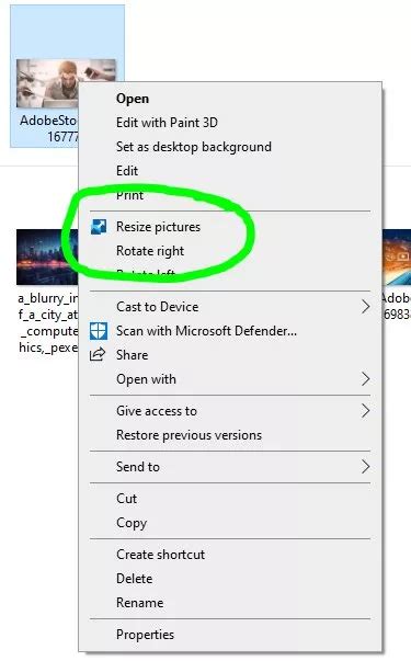 How To Resize Images In Windows Techfinitive