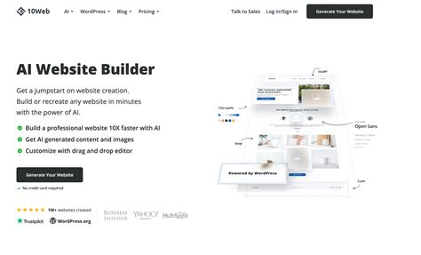 10web Review 2024 Pros And Cons Pricing And Alternatives