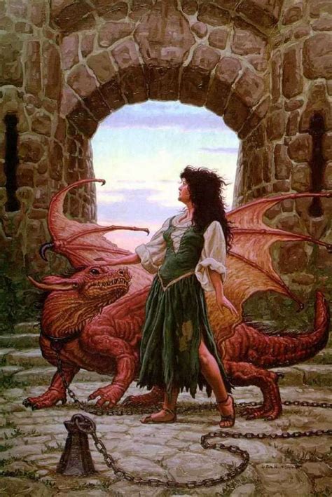 Illustration For The Dragonriders Of Pern By The Brothers Hildebrandt