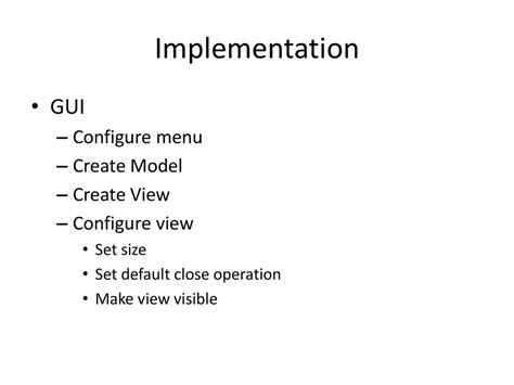 CSE 1030 Implementing GUI Mark Shtern Ppt Download