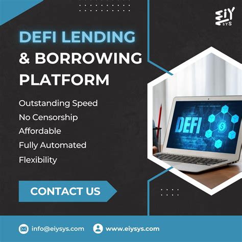 Join Defi Lending And Borrowing Platform Eiysys Posted On The Topic Linkedin