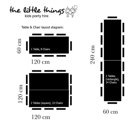 Table Layout Diagram The Babe Things
