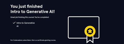 Completed Intro Of Generative Ai Course In Codecademy Murthy Pothula Posted On The Topic