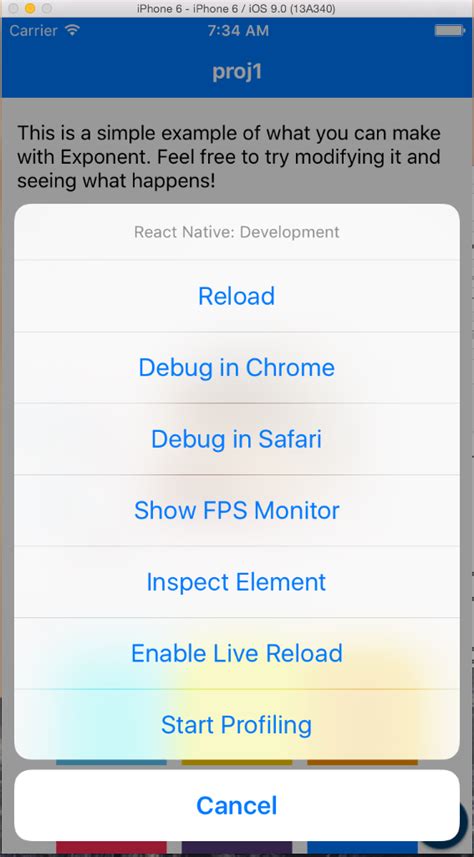 Xde And React Native Javascript And Html5