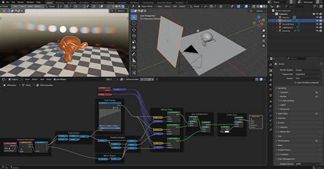 Is A Transmissive Diffraction Grating Shader Possible Materials And