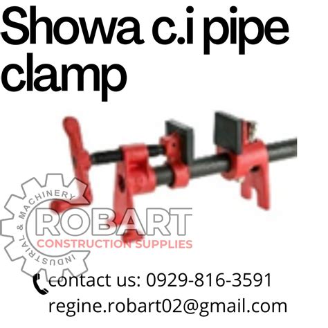 Showa C I Pipe Clamp Commercial And Industrial Construction Tools And Equipment On Carousell